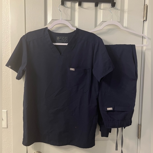 Figs | Other | Figs Set Navy Blue | Poshmark